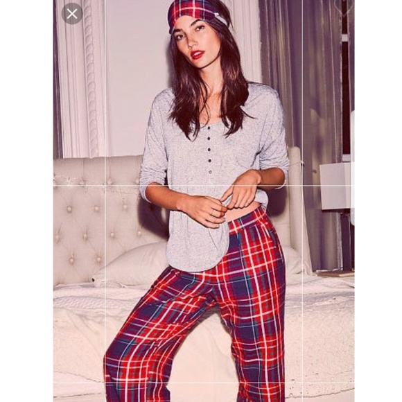 Victoria's Secret | Intimates & Sleepwear | Victorias Secret Plaid ...